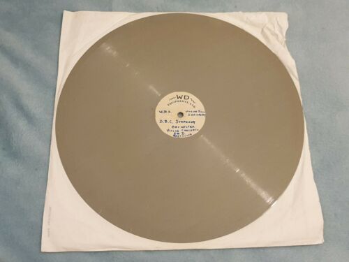 popsike.com - RARE Master Disc Test Recording Lp Ida Haendel BBC ...