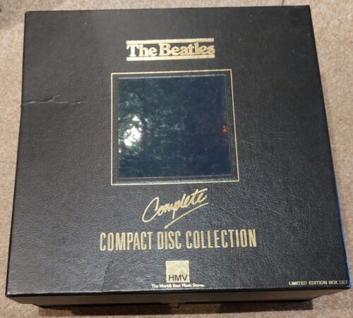 popsike.com - THE BEATLES Complete compact disc collection HMV Ltd ...