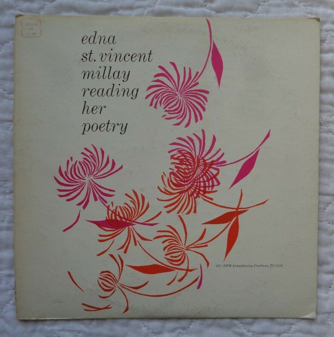 popsike.com - Edna St. Vincent Millay Reading Her Poetry lp, 1961,RARE ...