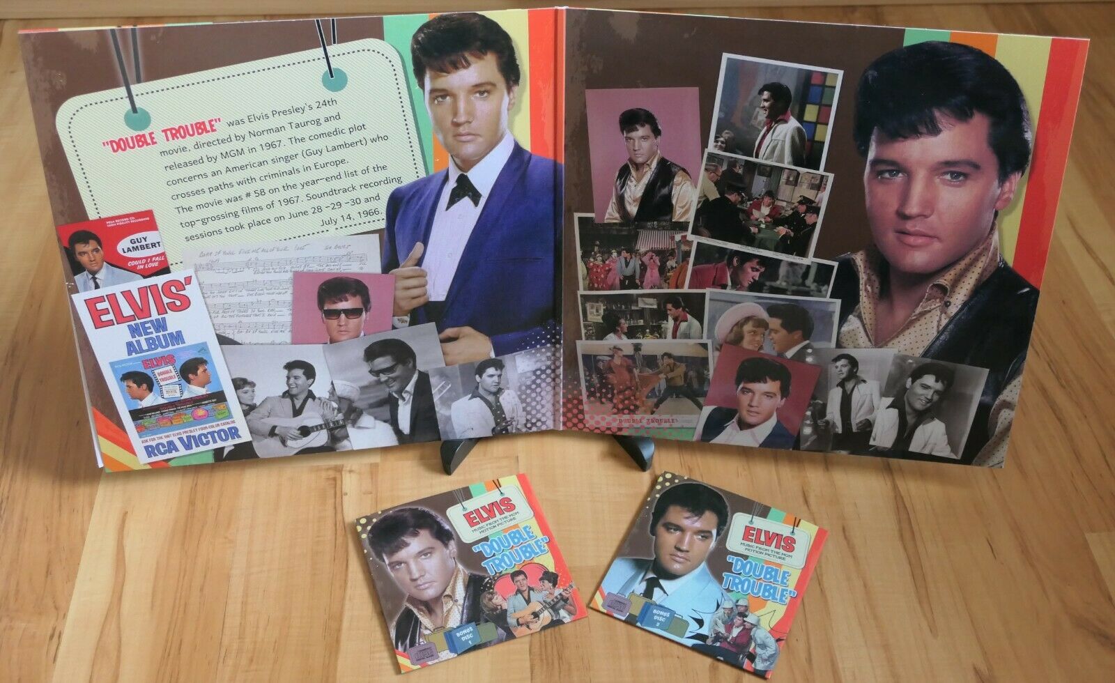 popsike.com - Elvis Presley - Double Trouble " Popcorn Label " DLP incl ...