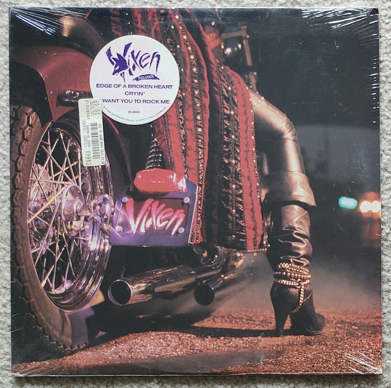 popsike.com - VIXEN - S/T DEBUT ALBUM VINYL LP SEALED 1st PRESS 1988 ...