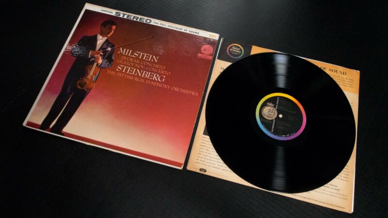 popsike.com - NATHAN MILSTEIN / DVORAK / GLAZOUNOV Violin Concertos ...