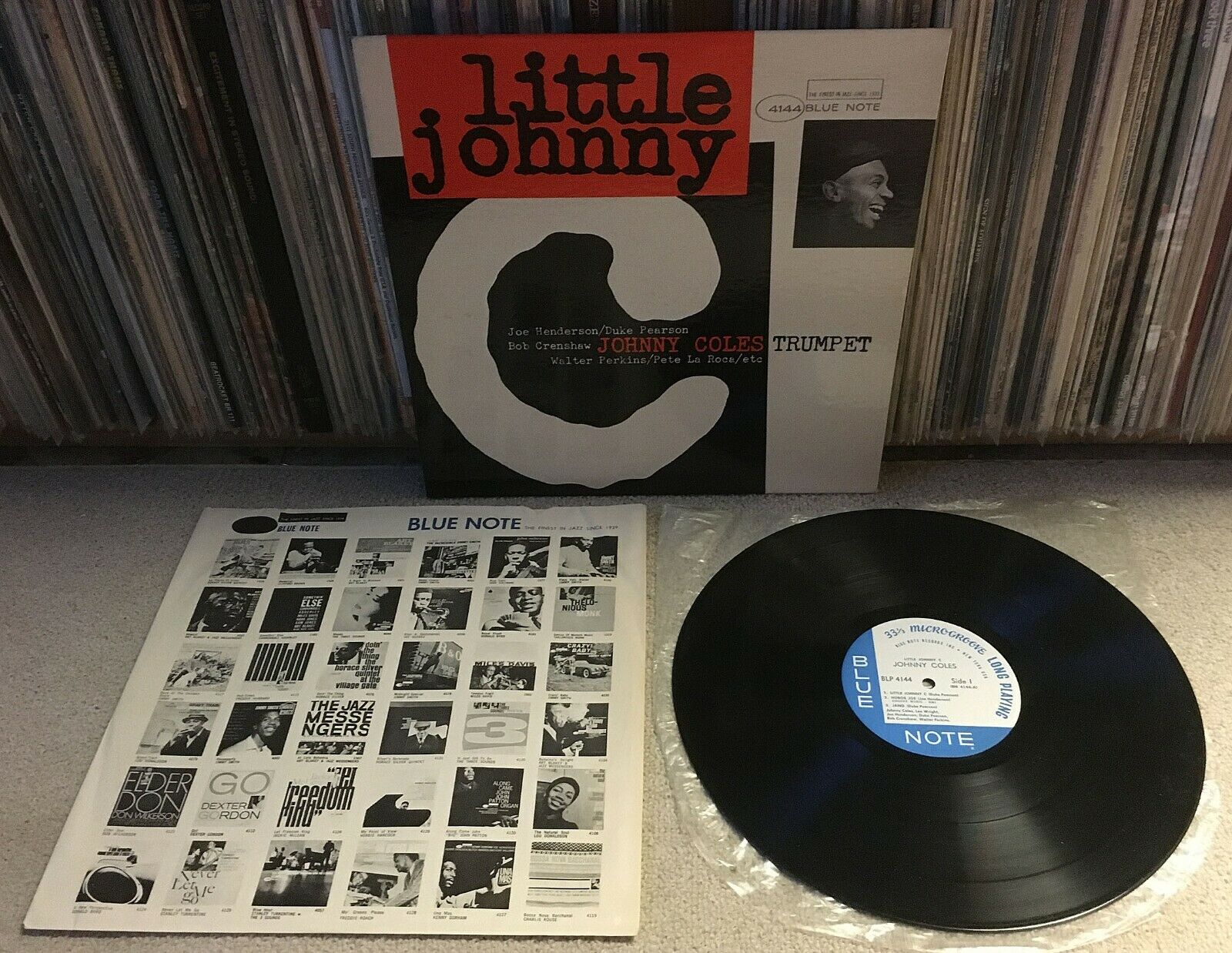 popsike.com - JOHNNY COLES Little Johnny C BLUE NOTE BLP-4144 Mono JAZZ ...