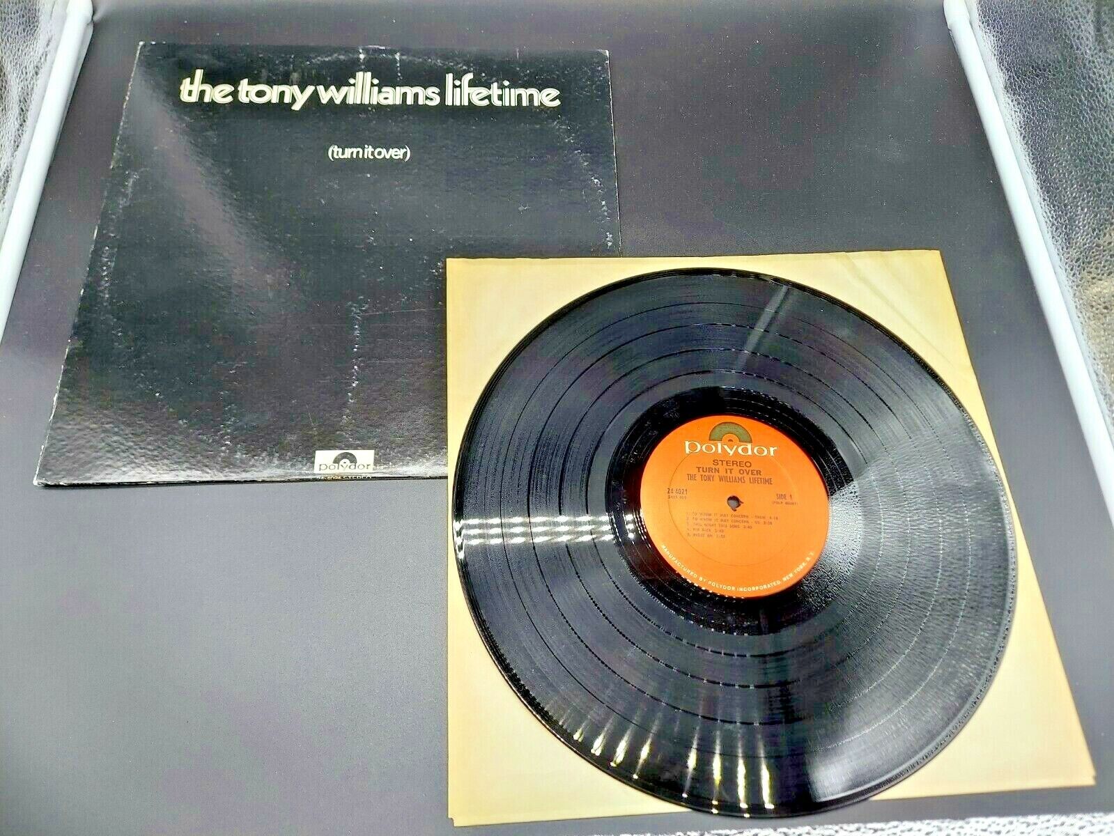 popsike.com - LP TONY WILLIAMS LIFETIME Turn It Over POLP 80081 POLYDOR ...