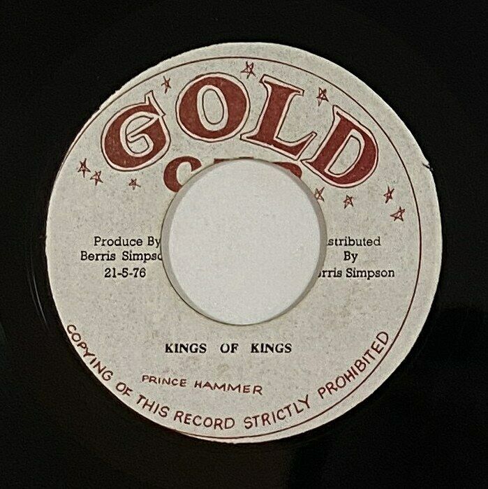 popsike.com - Prince Hammer "Kings Of Kings" Reggae 45 Gold Cup mp3 ...