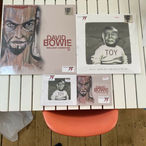 popsike.com - DAVID BOWIE BRILLIANT ADVENTURE + TOY VINYL AND CD RSD ...