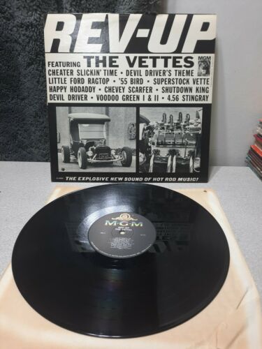popsike.com - THE VETTES Rev-Up Hot Rod Surf Rock Vinyl LP Beach Boys ...