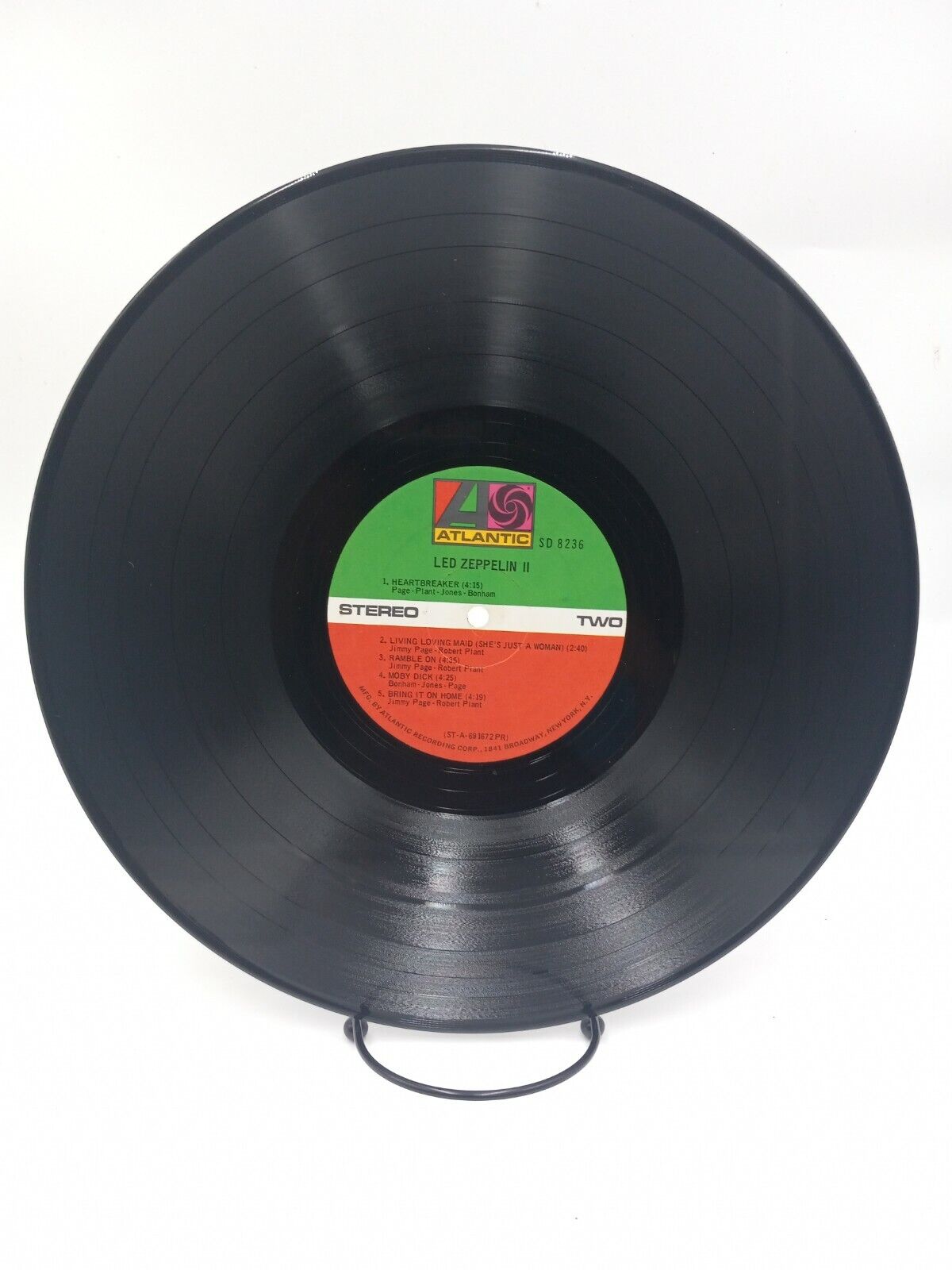 popsike.com - Led Zeppelin II 2 - Album LP Vinyl SD 8236 Atlantic 1969 ...