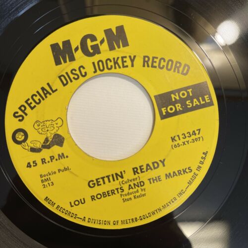 popsike.com - LOU ROBERTS AND THE MARKS YOU FOOLED ME “PROMO” MGM Orig ...