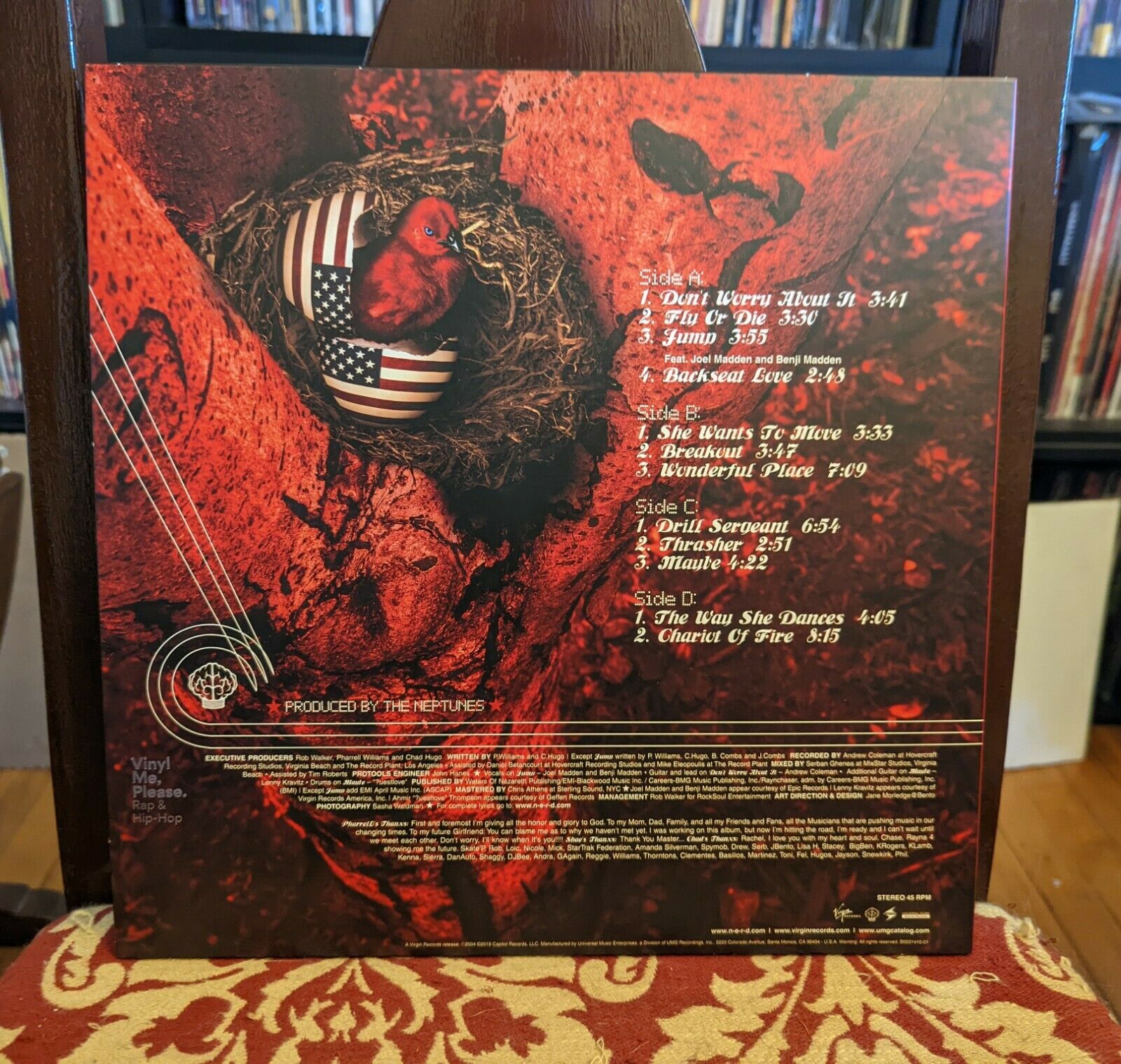 popsike.com - NERD (N*E*R*D) – Fly Or Die, Vinyl Me Please VMP ...