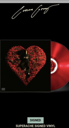 popsike.com - Conan Gray - SIGNED - Superache - Exclusive Red Vinyl ...