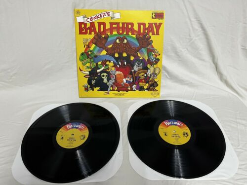 popsike.com - Conker's Bad Fur Day 2 LP Vinyl Record Not Moonshake ...