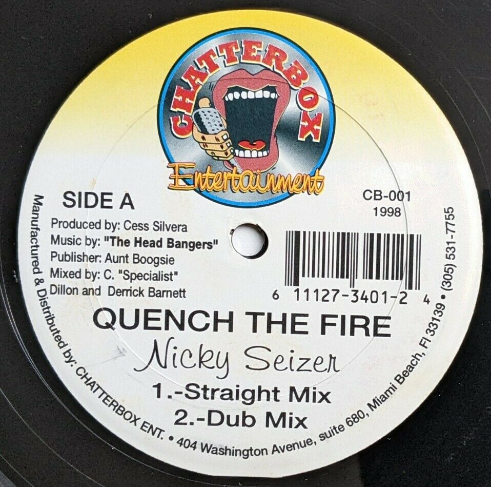 popsike.com - Reggae QUENCH THE FIRE - Nickey Nicky Seizer SHOTTAS ...
