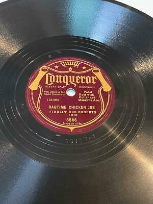 popsike.com - Fiddlin Doc Roberts - Ragtime Chicken Joe/Shadows ...