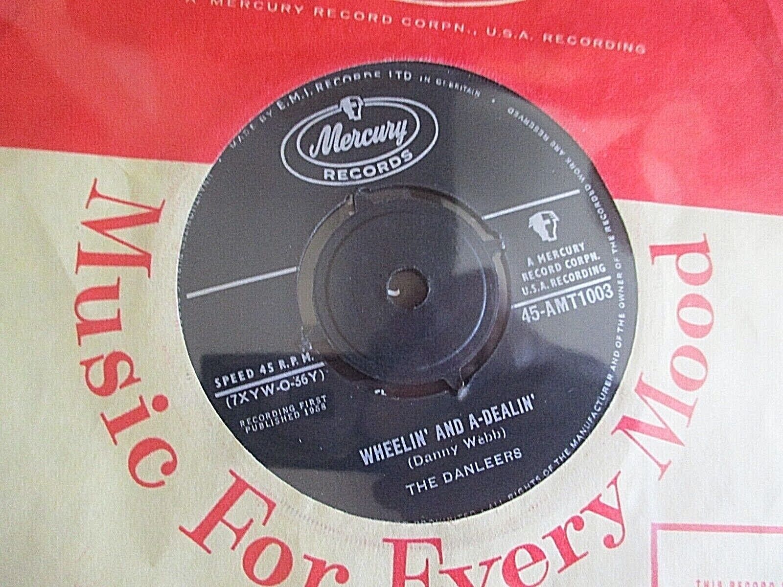 popsike.com - RARE ROCK N ROLL/ROCKABILLY 7" '45 RECORD THE DANLEERS ...