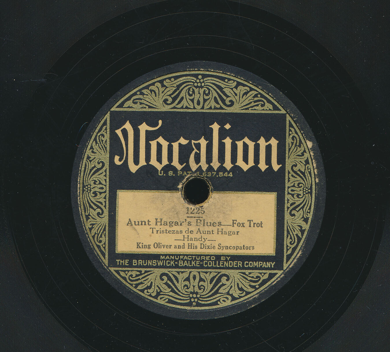 popsike.com - 78 RPM- KING OLIVER & his DIXIE SYNCOPATORS on VOCALION ...