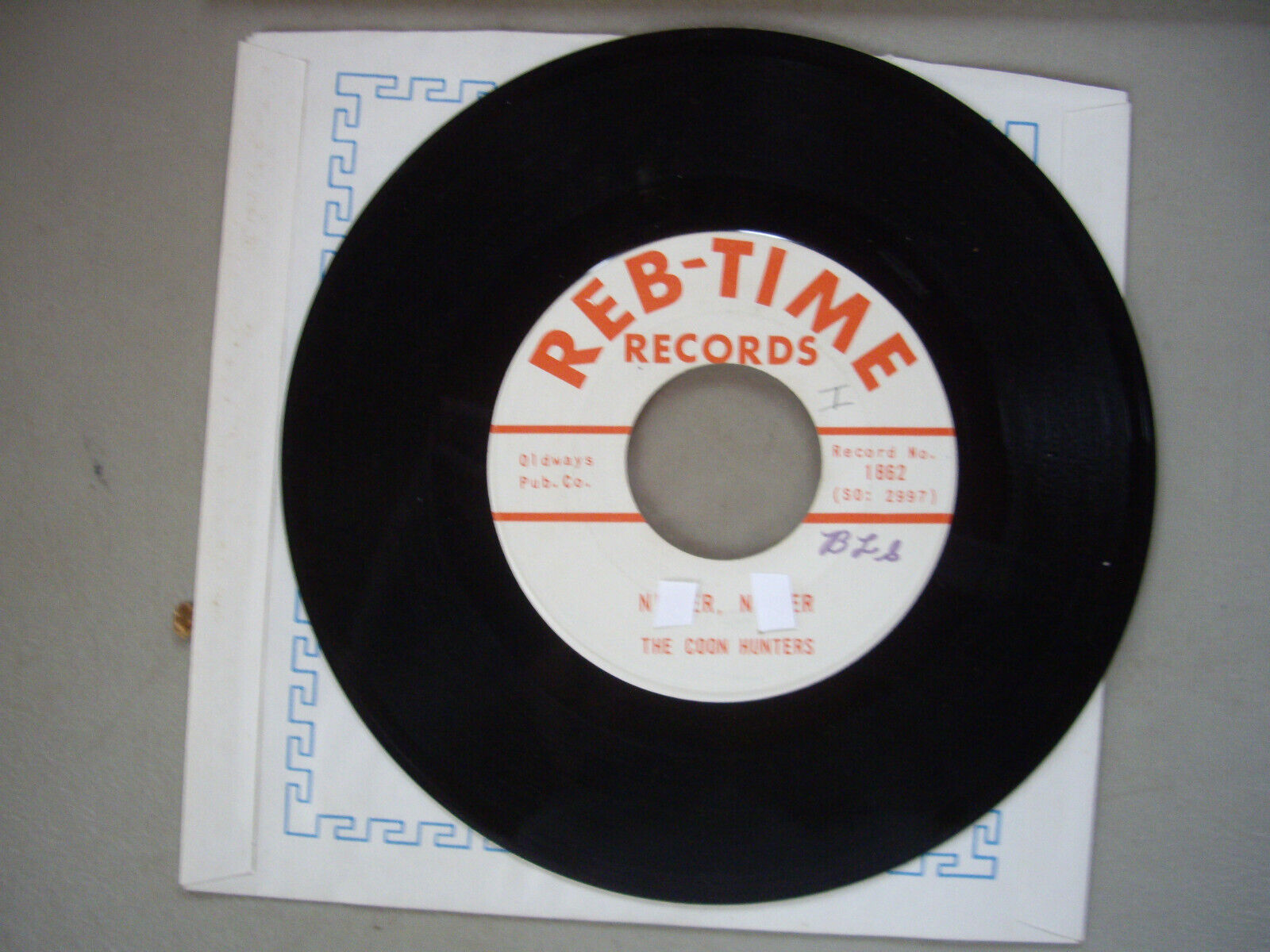 popsike.com - COON HUNTERS 45 RECORD N*****,N***** REB TIME RECORDS ...