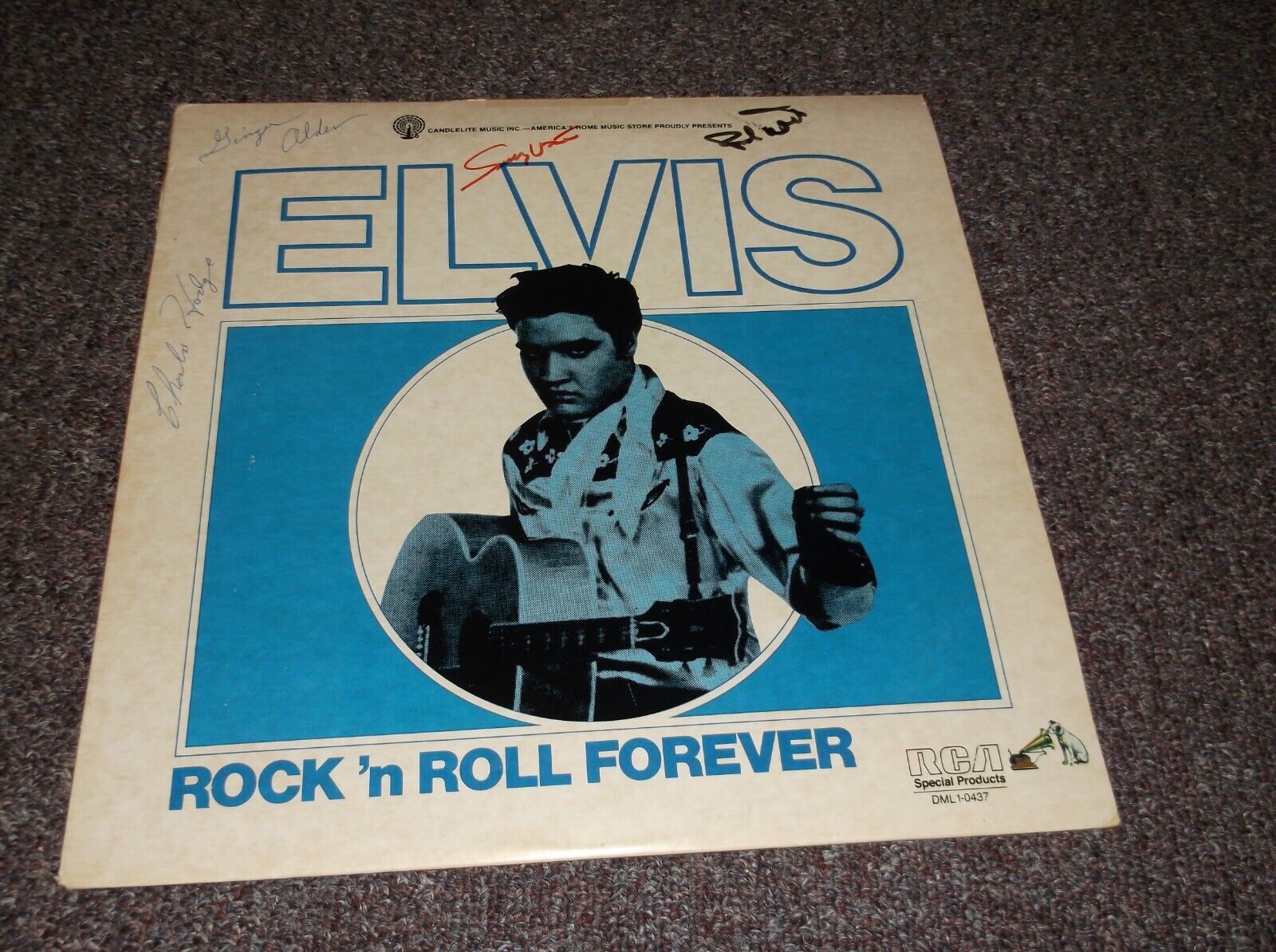popsike.com - Elvis Presley Rock 'N Roll Forever LP 1981 RCA DML 1-0437 ...