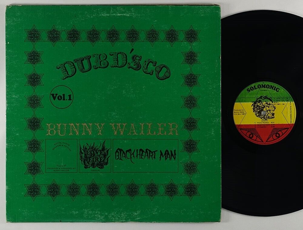 popsike.com - Bunny Wailer "DubD'sco Vol. 1" Reggae LP Solomonic ...