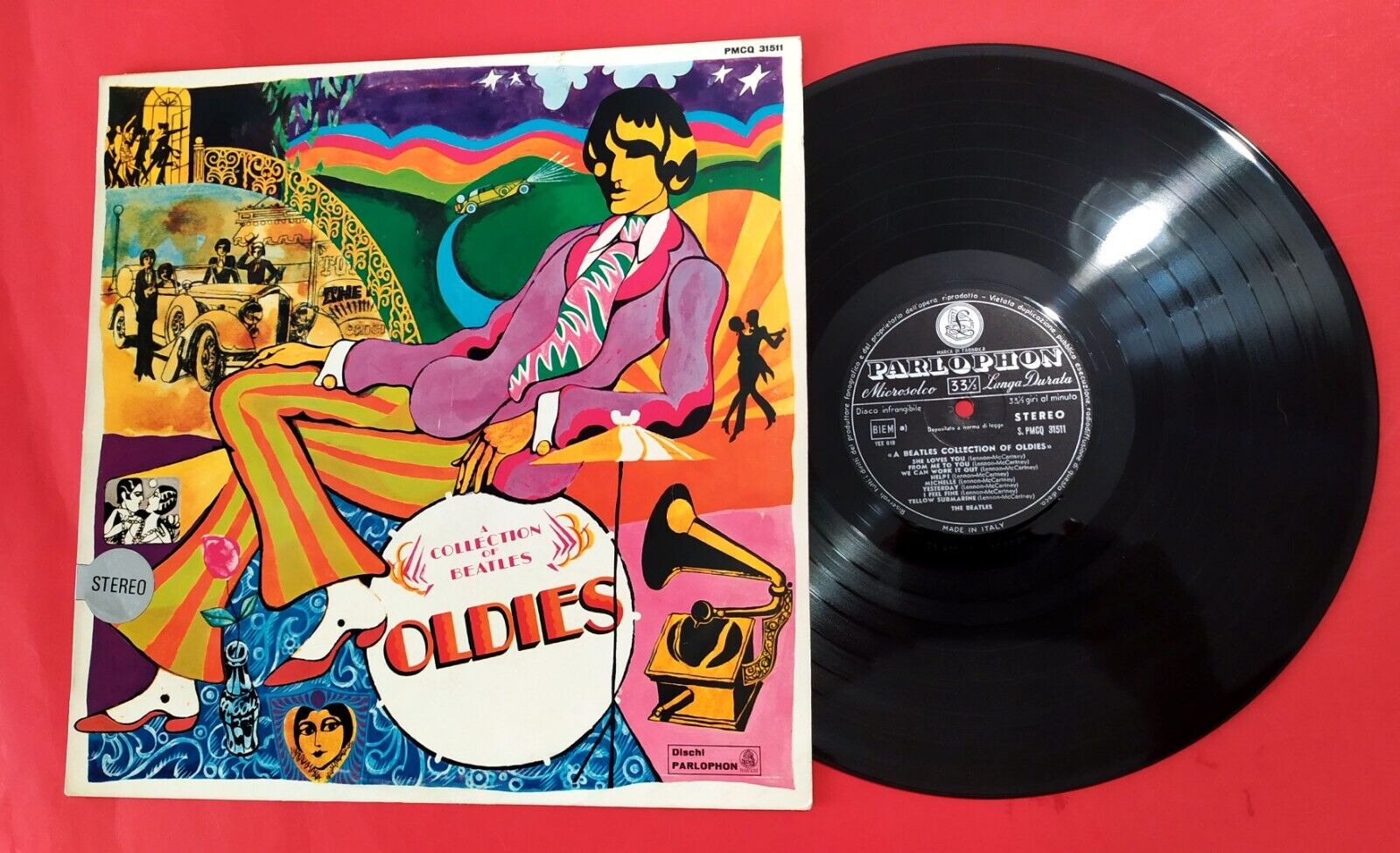 popsike.com - THE BEATLES (33 RPM - ITALY) S.PMCQ 31511 "A COLL ...