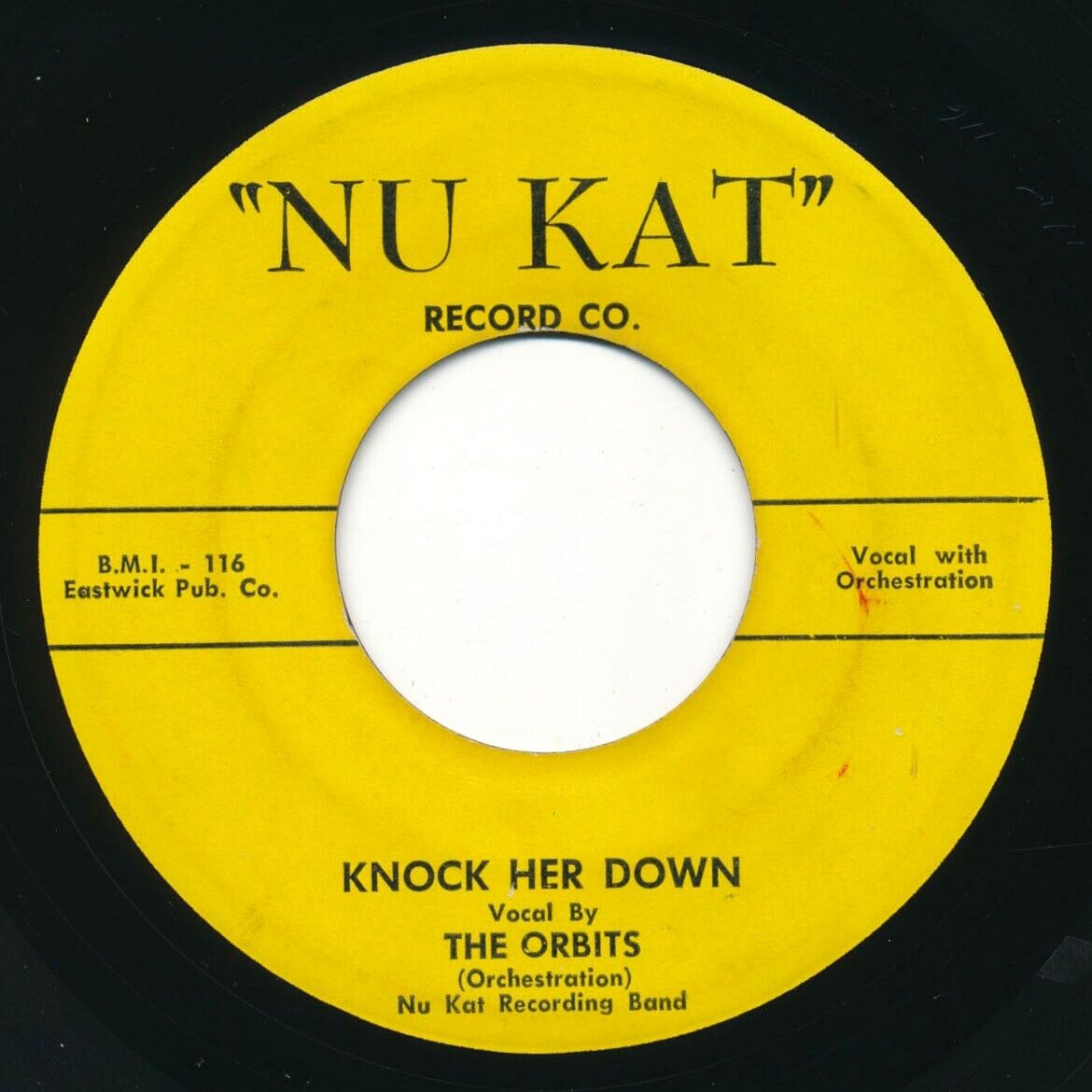 popsike.com - ORBITS Knock Her Down NU KAT Obscure 50s RnB R&B Doo Wop ...