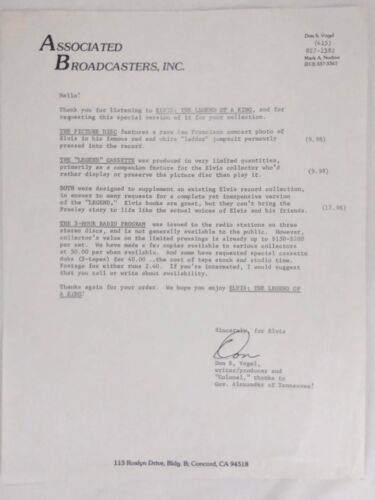 popsike.com - Elvis Presley The Legend Of A King 1980 Picture Disc ...