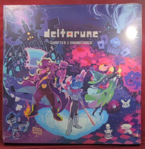 popsike.com - Deltarune - Soundtrack - OST Vinyl Record Green Color LP ...