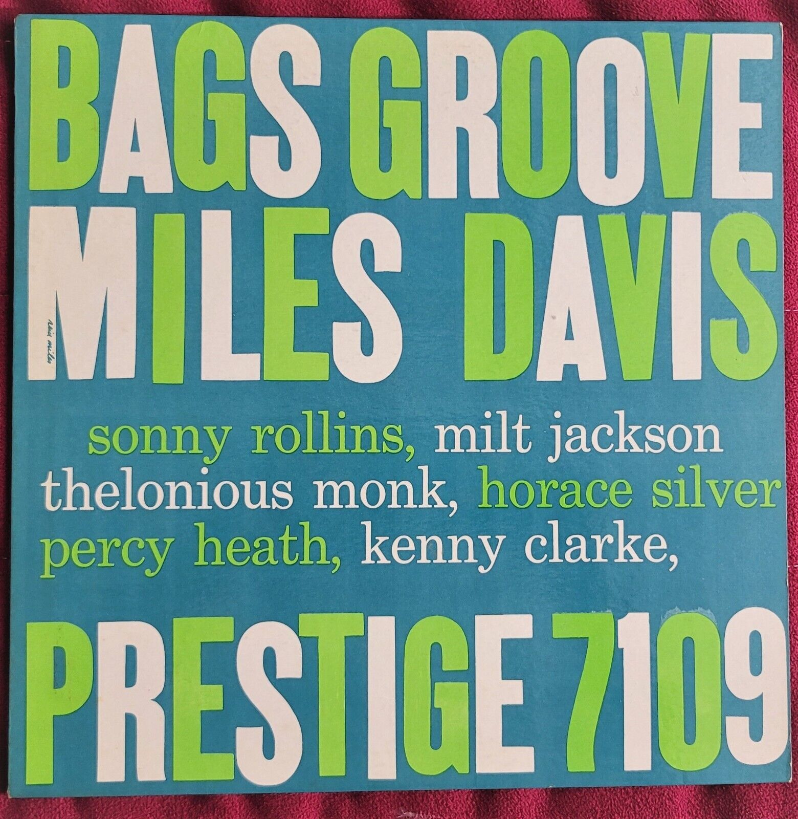 popsike.com - MILES DAVIS ' BAGS GROOVE ' PRLP 7109. RVGe, 446W,FLAT ...