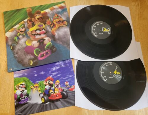 popsike.com - MARIO KART 64 OST vinyl record OST soundtrack BLACK ...