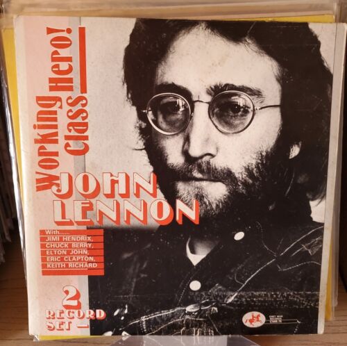 popsike.com - WORKING CLASS HERO JOHN LENNON 1980 BEATLES 2 LP's RARE ...