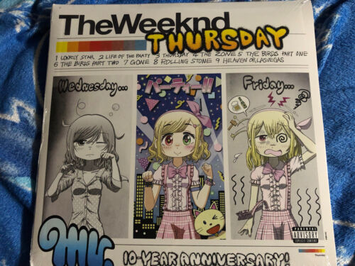 popsike.com - THE WEEKND THURSDAY 10 YEAR ANNIVERSARY VINYL HTF RARE ...