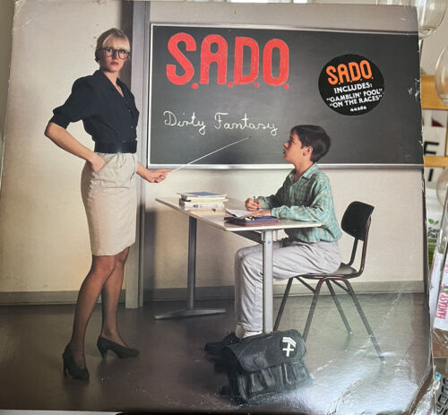 popsike.com - S.A.D.O. SADO Dirty Fantasy Vinyl LP Promo Press Kit 8x10 ...