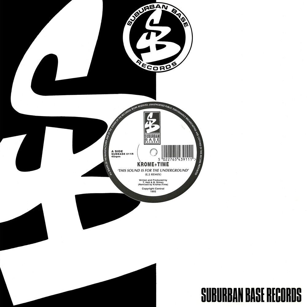 popsike.com - SUBBASE011 Krome & Time - This Sound Is For The ...