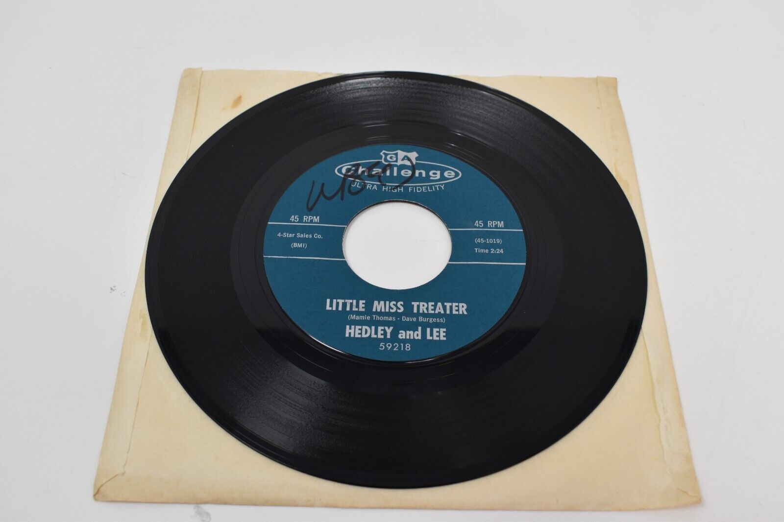 popsike.com - Rare Rockabilly Hedley And Lee – Trouble / Little Miss ...