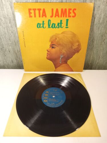 popsike.com - Etta James At Last Original Pressing 1961 Mono Argo LP ...