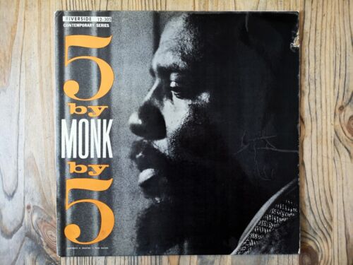 popsike.com - Riverside RLP 305 - 5 By Monk By 5 - Thelonious MONK ...