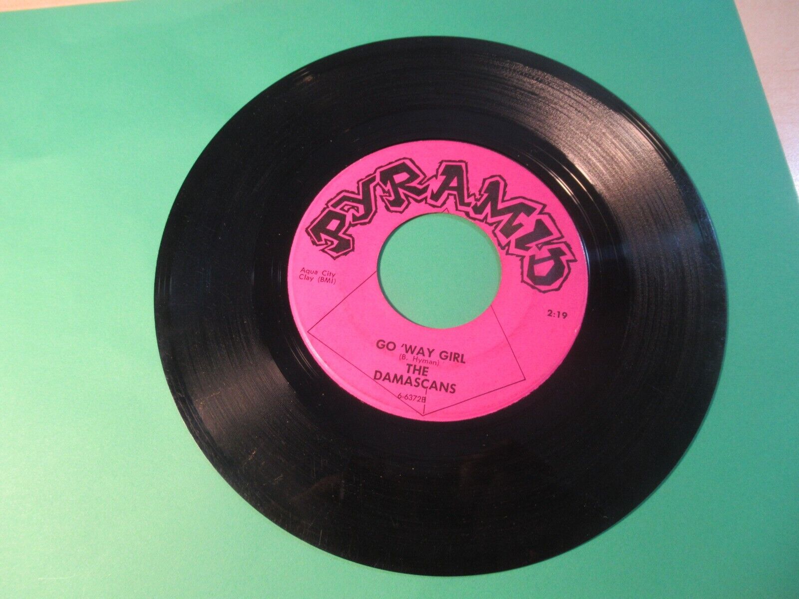 popsike.com - THE DAMASCANS DIANE GO 'WAY GIRL PYRAMID #6-6372 1960'S ...