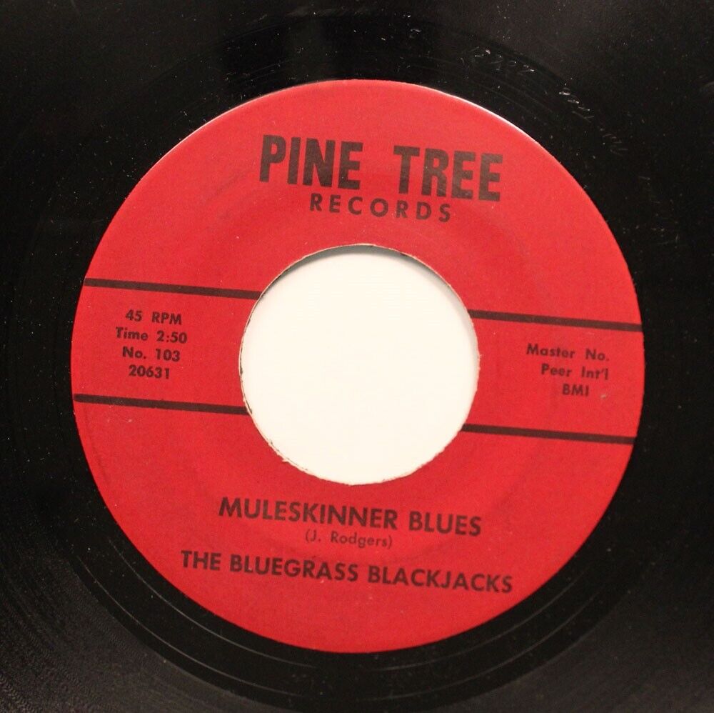 popsike.com - Hear Bluegrass 45 The Bluegrass Blackjacks - Muleskinner ...