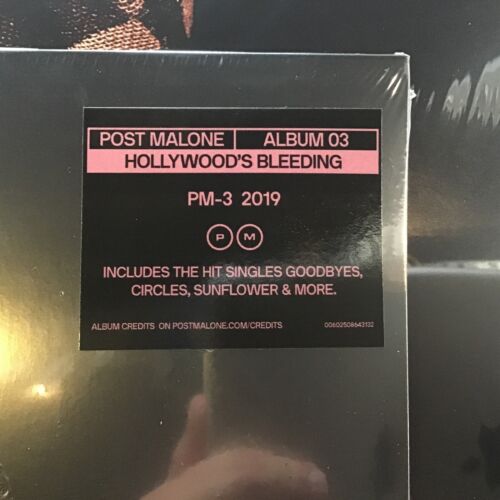 popsike.com - Post Malone - Hollywood's Bleeding (NEW 2 VINYL LP ...