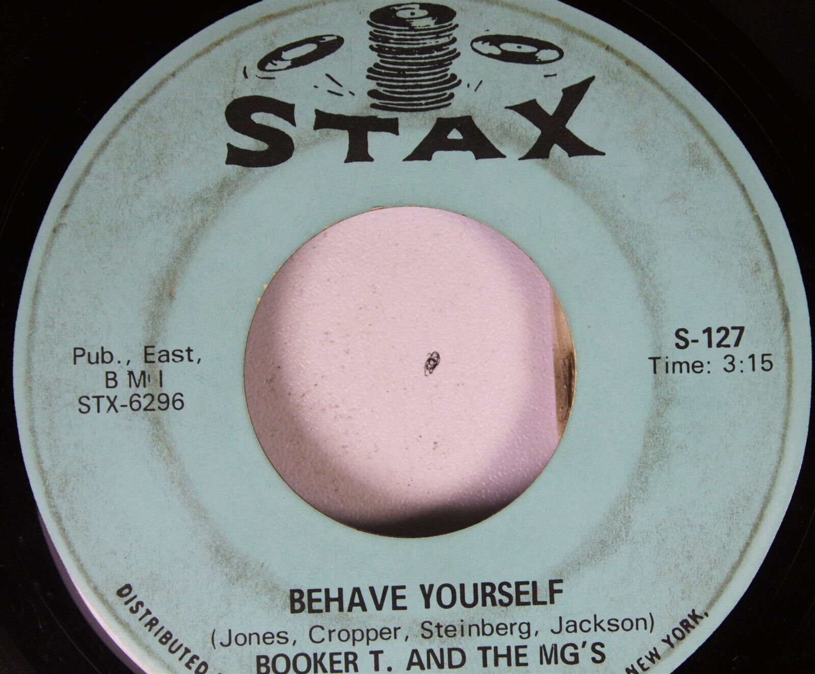 popsike.com - Soul 45 Booker T. And The Mg'S - Behave Yourself / Green Onions On Stax - auction ...