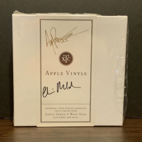 popsike.com - XTC, Apple Vinyls (Apple Venus + Wasp Star) 13x 7” Box ...