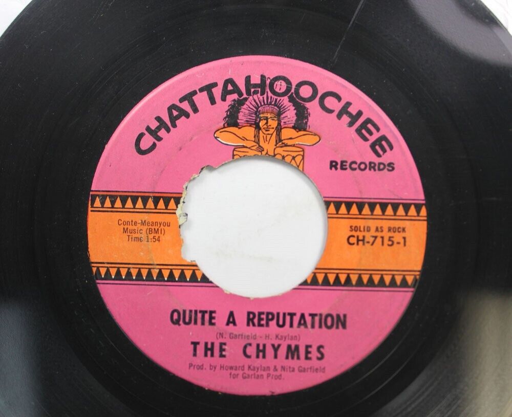 popsike.com - Hear Rocker Girl Group Rare 45 The Chymes - Quite A ...