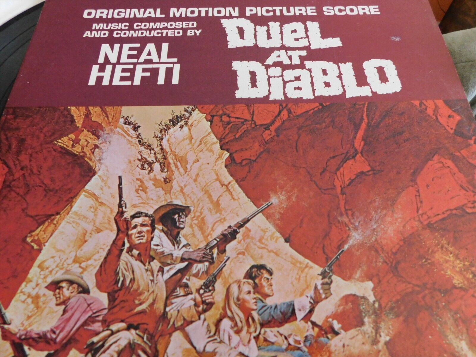 popsike.com - DUEL AT DIABLO Neal Hefti Poitier Garner Weaver Western ...