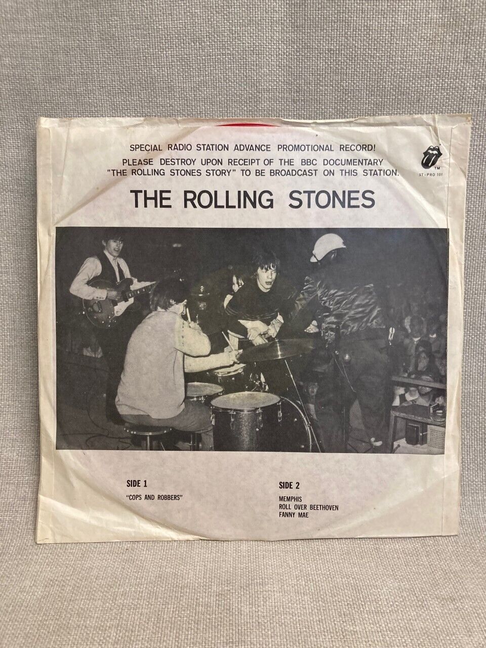 popsike.com - The Rolling Stones – Special Radio Station Advance ...