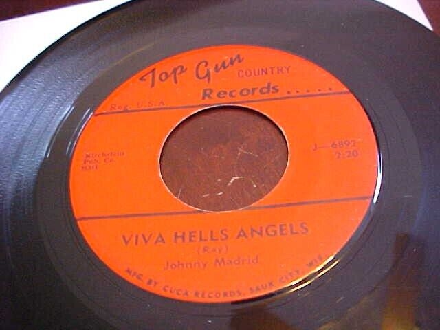 popsike.com - Johnny Madrid - TOP GUN#6892 - VIVA HELLS ANGELS / HELLO ...