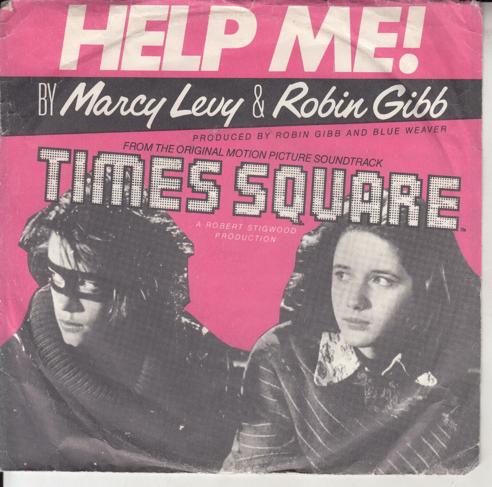popsike.com - ROBIN GIBB & MARCY LEVY Help Me (Times Square) PICTURE ...