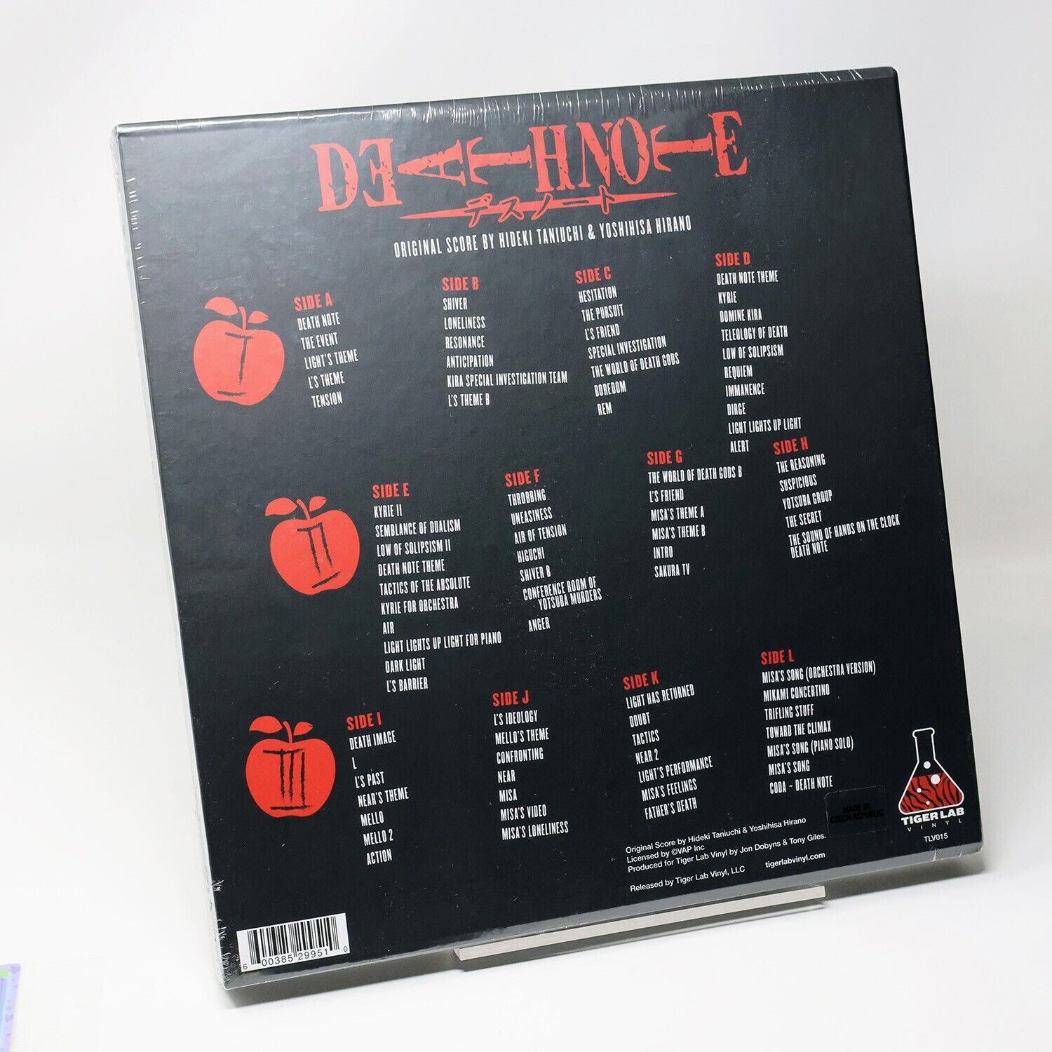 popsike.com - Death Note Vol 1 2 3 Complete Vinyl Soundtrack 6 LP Apple ...