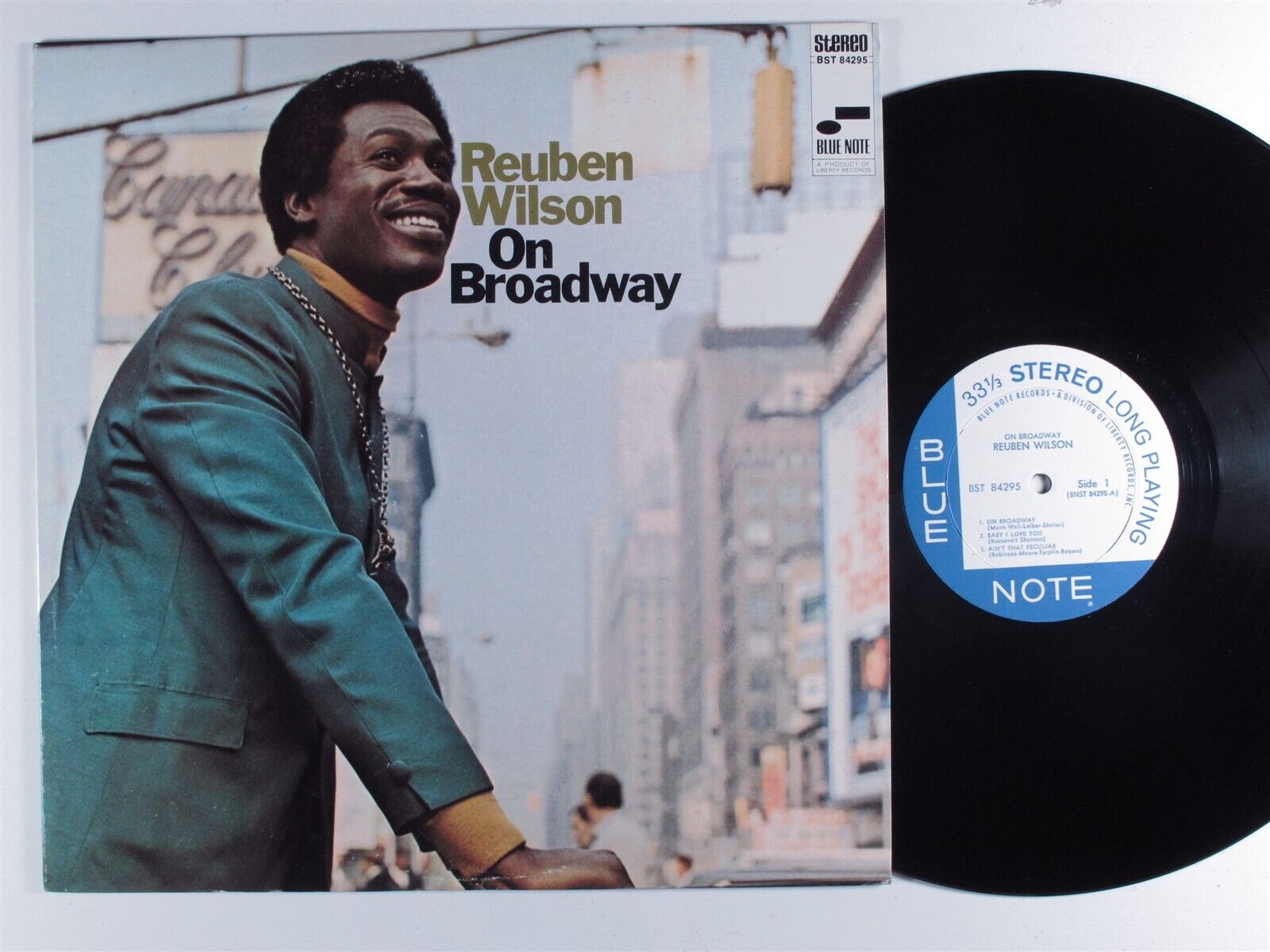 popsike.com - REUBEN WILSON On Broadway BLUE NOTE LP VG+ c - auction ...