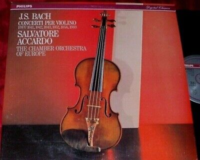popsike.com - Bach Violin Concerto Philips Digital Classics Salvatore ...