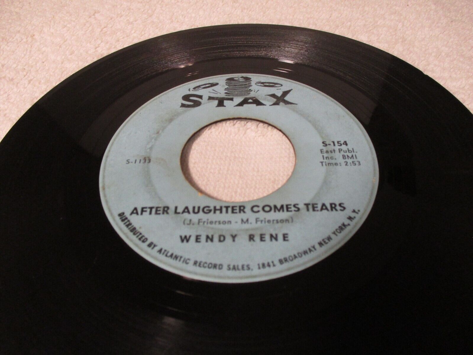 popsike.com - WENDY RENE " AFTER LAUGHTER COMES TEARS " 1964 ORIGINAL ...